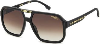 Carrera VICTORY C 01/S MATTE BLACK/BLACK BROWN GREEN ANTIREFLEX 60/15/145 Herrenbrillen Sonnenbrillen
