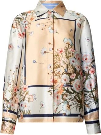 Liu Jo Femme, Blouses et Chemises, Multicolore, Taille: 38 FR Wa6357 T2555 Shirt