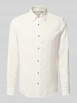 s.Oliver Red Label Regular Fit Freizeithemd aus Leinen-Baumwoll-Mix