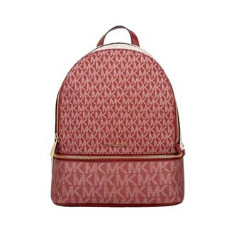 Michael Kors Sac &agrave; dos logo embl&eacute;matique - Femme - Sacs - Rouge - Taille: ONE Size