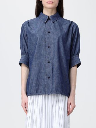 Jil Sander Hemdbluse JIL SANDER Damen Farbe Blau