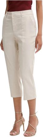 Guess Femme, Pantalons, Beige, Taille: 38 FR Chrissy Pantalon Court