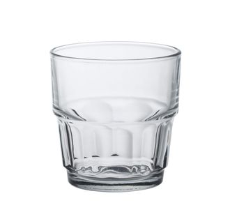 Duralex 1020AB06C0111 Lola Trinkglas, Wasserglas, Saftglas, 200ml, Glas, transparent, 6 Stück