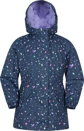 Mountain Warehouse Dale Jacke, wasserfest f&uuml;r Kinder, Leicht (Marine)