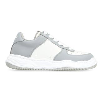 Miharayasuhiro Wayne Leder Low-Top Sneakers - - Shoes - Herren - Wei&szlig; - 40 EU