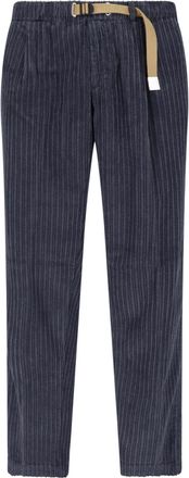 White Sand Corduroy Belt Trousers