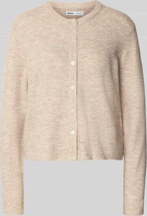 Only Loose Fit Strickjacke mit Rundhalsausschnitt Modell SIMONI