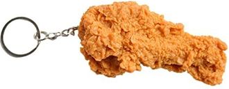 BESTONZON Pendentif En Forme De Cuisse De Poulet Porte-Cl&eacute;s Pour Costume Porte-Monnaie Pour Enfant M&eacute;daillon D&eacute;coration De Poulet Pendentif D&eacute;coratif Pour Alime