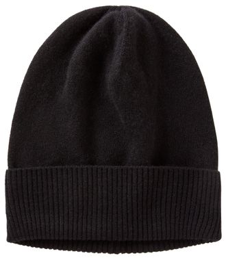 Benetton Damen Berretto In Maglia 1002da010 Hut, Schwarz, One Size