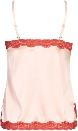 Vannina Vesperini Caraco die originale Seide gemischt - Pink