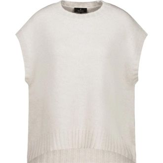 Monari Rundhals-Pullunder - - Knitwear - Damen - Grau - L