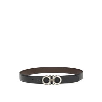 Ferragamo Homme, Accessoires, Noir, Taille: 100 CM Ceinture en cuir