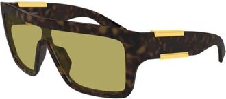 Bottega Veneta unisex, Accessoires, Brun, Taille: ONE Size Lunettes de soleil