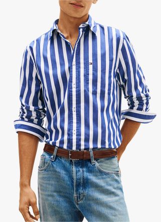 Tommy Hilfiger Chemise &agrave; manches longues ray&eacute;e