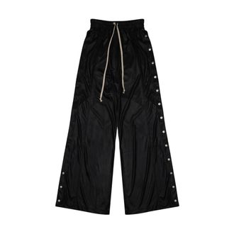 Rick Owens Wide Pusher Pants - - Sport - Damen - Schwarzk - M