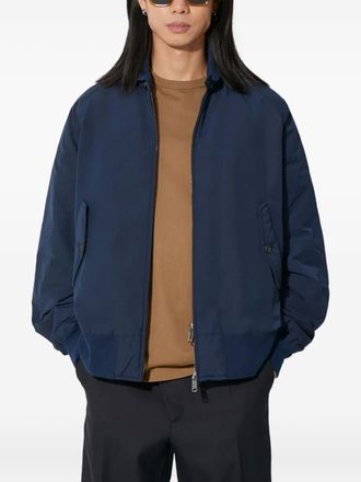 Baracuta Click G9 Bomberjacke mit Reißverschluss - Blau
