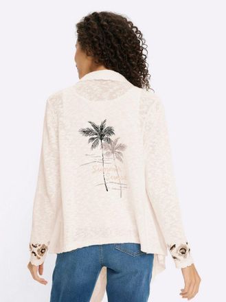 Heine Strickjacke Cardigan Langarm Feinstrick