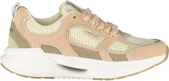 Twinset Pink Stoff Damen Sneaker