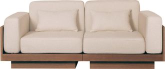 Gabrielle Paris Canap&eacute; 2 places Georges le Confortable avec accoudoirs Gabrielle Paris