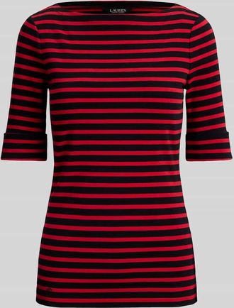Lauren Ralph Lauren Slim Fit T-Shirt aus Baumwoll-Mix