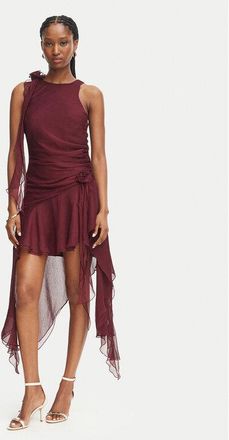 Bardot Bardot Coctailkleid Ivana 59046DB2 Dunkelrot Regular Fit