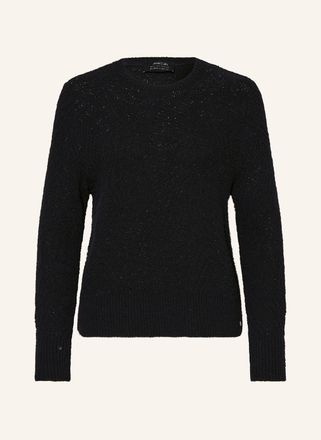 Marc Cain Pullover Mit Glitzergarn schwarz