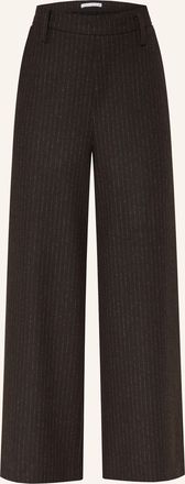 MAC Broeken Mac Daydream Flanell-Culotte Milton schwarz