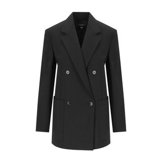 Max Mara Femme, Vestes, Noir, Taille: 36 FR Veloce Blazer crois&eacute;