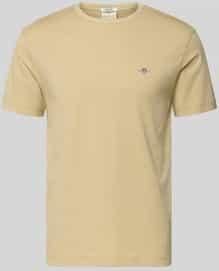 GANT Regular Fit T-Shirt mit Logo-Stitching
