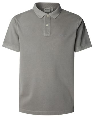 Pepe Jeans London Herren New Oliver Gd Poloshirt, Grau, XL