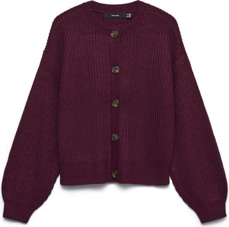 Vero Moda Vmlea Ls O-Neck Cardigan Noos