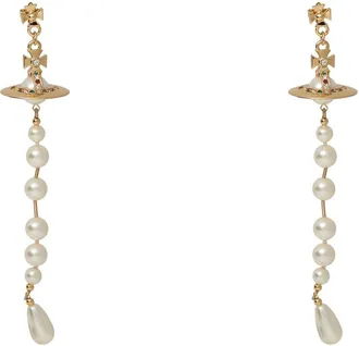 Vivienne Westwood BROKEN PEARL EARRINGS