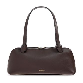 Neous Femme, Sacs, Brun, Taille: ONE Size Aries East West Shoulder Bag
