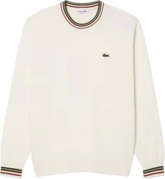 Lacoste Homme, Pulls, Beige, Taille: S Pullover Girocollo