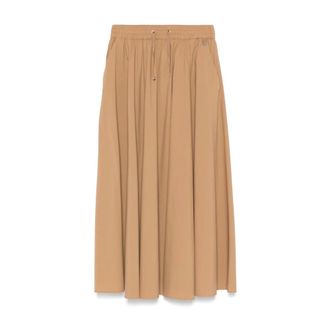 Herno Femme, Jupes, Brun, Taille: 40 FR Light Nylon Stretch Skirt
