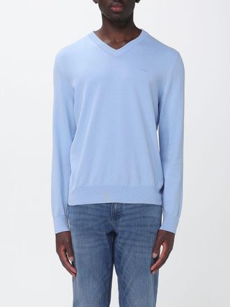 HUGO BOSS Pull Homme couleur Bleu Azur