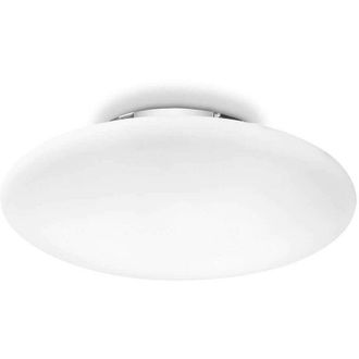 Ideal Lux Ideal Lux Smarties Bianco - Plafonnier int&eacute;rieur moyen &agrave; 2 ampoules, blanc, E27