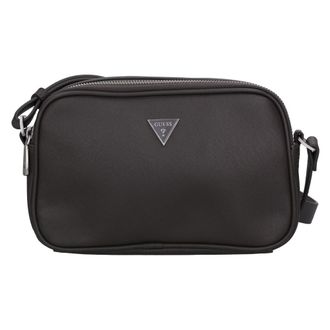 Guess Certosa Saffiano Eco Mini Umh&auml;ngetasche - - Bags - Herren - Grau - ONE SIZE