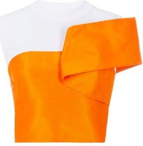 Alexander McQueen Top bi-matière