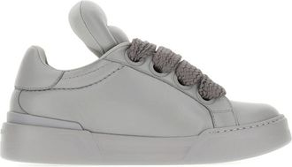 Dolce & Gabbana Homme, Chaussures, Gris, Taille: 39 1/2 EU Mega Skate Baskets