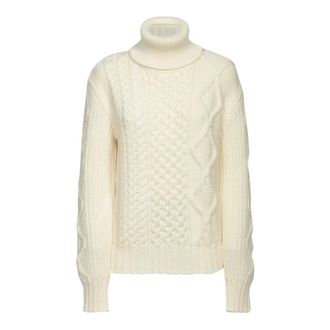 Moncler Damen, Strickwaren, Wei&szlig;, MGr&ouml;&szlig;e