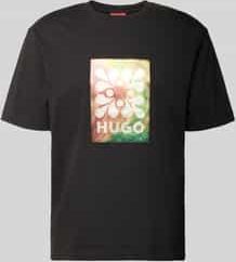 HUGO BOSS Regular Fit T-Shirt aus reine Baumwolle Modell DAMORU