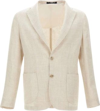 Barba Homme, Vestes, Beige, Taille: 2XL Easy J Mono Blazer