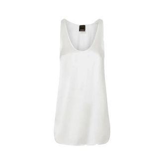 Pinko Crazy Tank Top - - Tops - Damen - Wei&szlig; - S