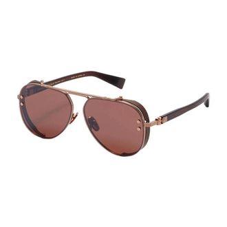 Balmain Homme, Accessoires, Multicolore, Taille: ONE Size Stainless Steel Lunettes de soleil