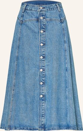 Levi's Jeansrock Yoked Western blau