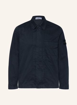 Stone Island Overjacket blau