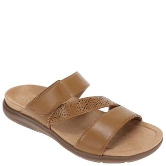 Easy Spirit West Sandales pour femme, cognac, 38.5 EU Large