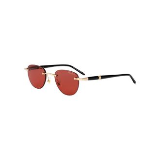 Montblanc Stylische Sonnenbrille mit Modell Mb0412S - - Accessories - Herren - Gelb - ONE SIZE