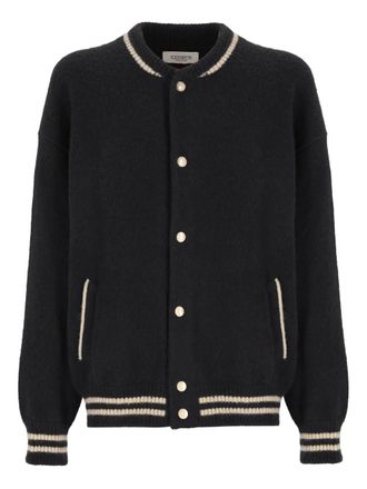 Laneus veste bomber en maille - Noir